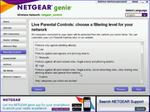How To Enable Netgear Parental Control | Netgear Genie Setup