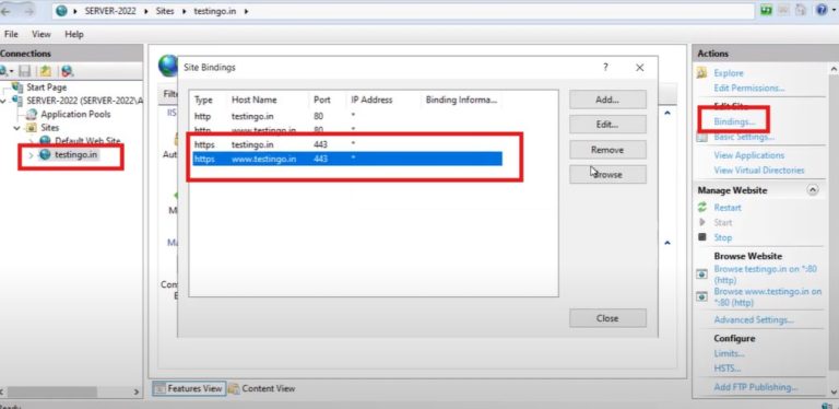Install Ssl Certificate On Iis Secure Multiple Websites Techijack